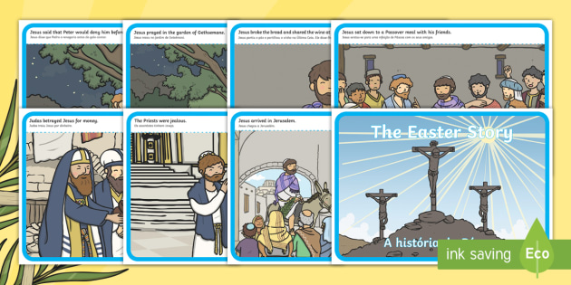 The Easter Story English/Portuguese - The Easter Story