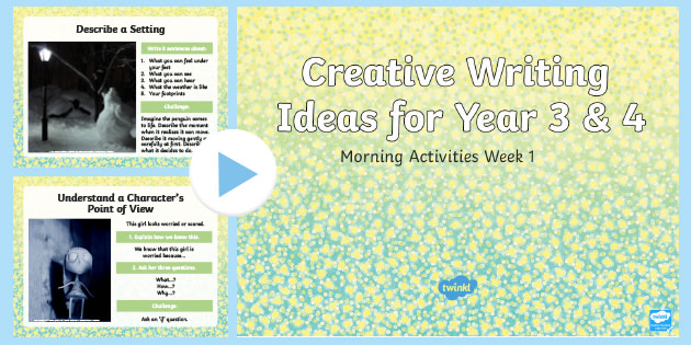 Creative Writing For Years 3 4 Short Story Ideas Creative Writing For Years 3 4 Short Story Ideas
