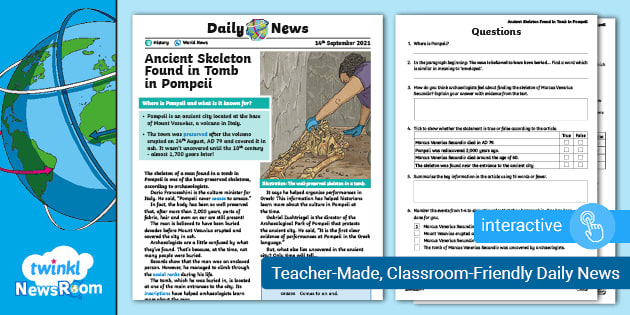 Pompeii Archaeology Resources | twinkl.co.uk