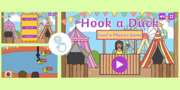 Level 4 Phonics Reading Game - Primary Resources