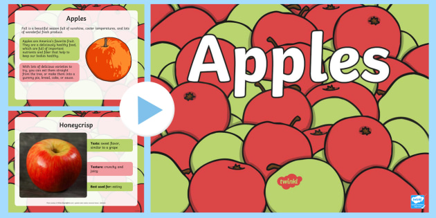 Apples PowerPoint (teacher made)