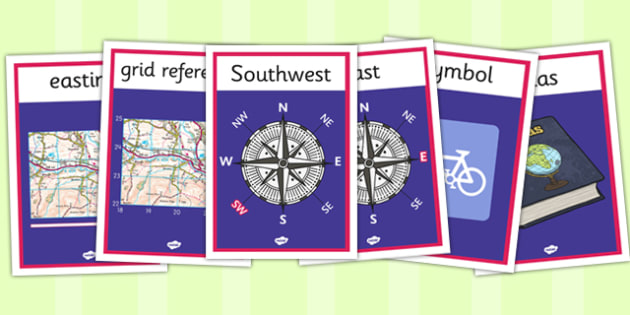 Marvellous Maps Display Posters (teacher made)