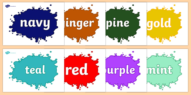 Colour Display Posters - colour, display, poster, topic, images