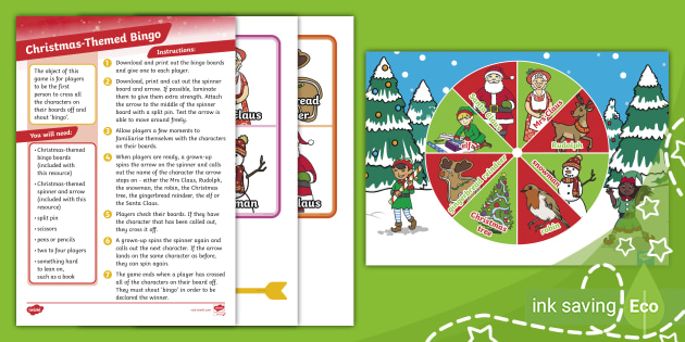 Christmas-Themed Bingo