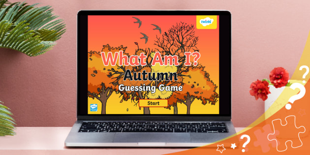 Fun Autumn What Am I? Guessing Game Puzzle PowerPoint