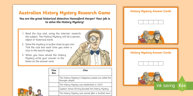 History Game • Twinkl.com.au
