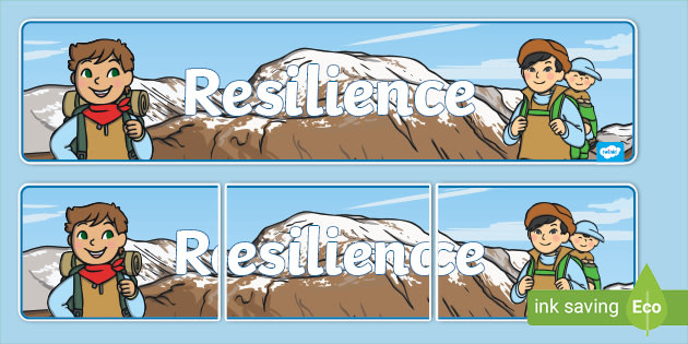 👉 BLP, Resilience and Persistence Display Banner -personal, social, PSHE,
