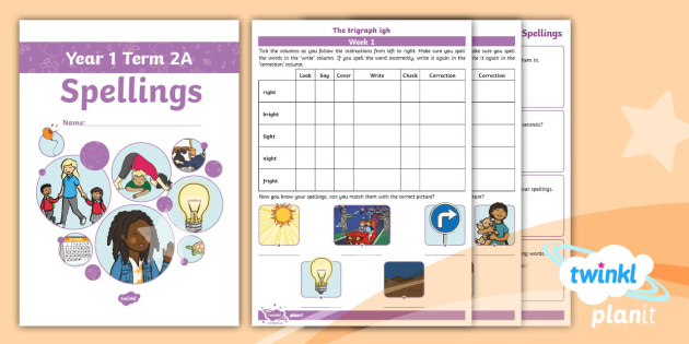 Practice Booklets Year One Primary Resources - Spelling Year One Primary