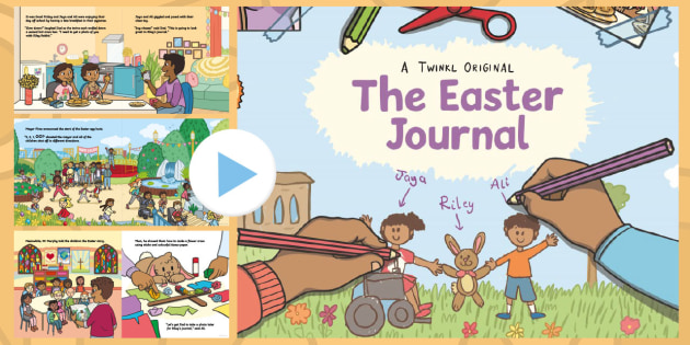 The Easter Journal Story PowerPoint - Easter Book for Kids