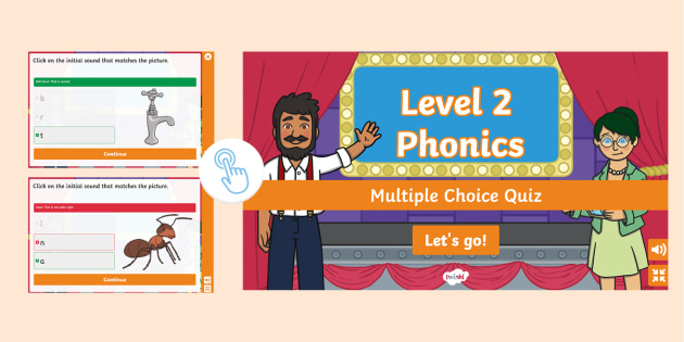 Level 2 Phonics Game Show (teacher made)