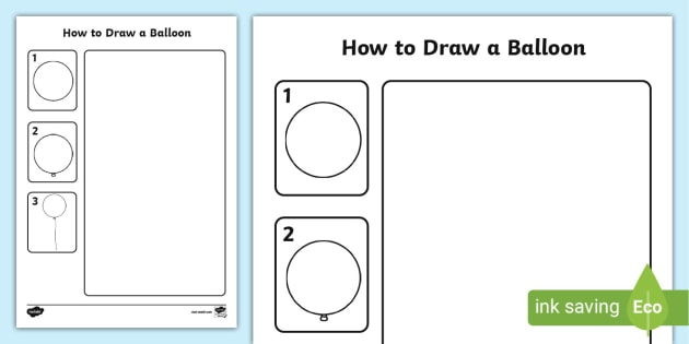 How to Draw a Balloon