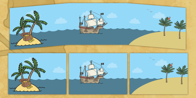 Small World Background (Pirates) (teacher made)