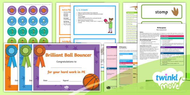 👉 Free Reception Move Taster Resource Pack (teacher made)