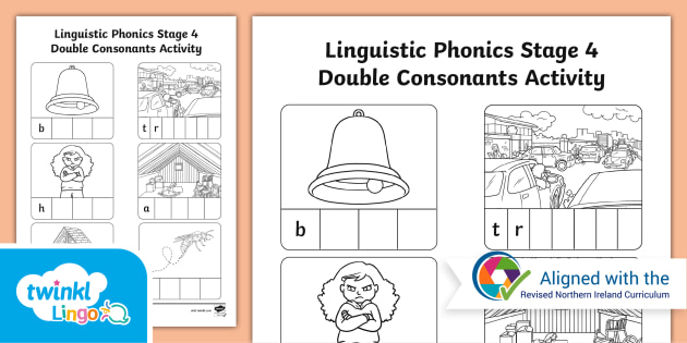 Linguistic Phonics Stage 4 Double Consonants Activity Sheet