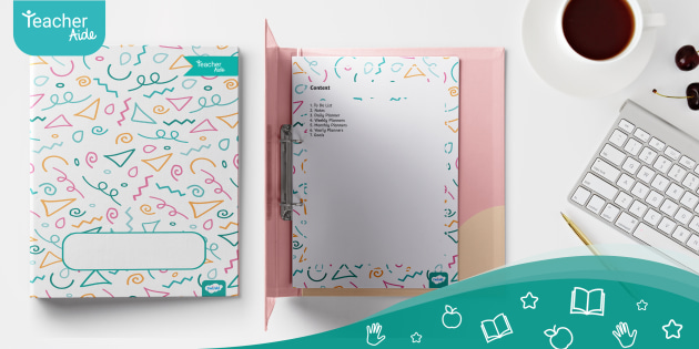 Teacher Aide Binder Pack (teacher made)