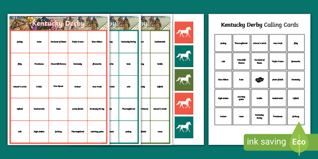Kentucky Derby Bingo | Twinkl USA Resources (teacher made)