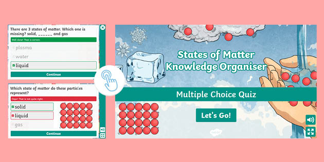 Interactive States of Matter Quiz | Twinkl Go!