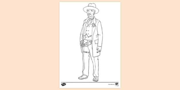 Wild West Colouring Sheet | Colouring Sheets