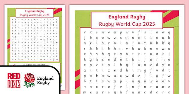 Rugby World Cup Word Search • Twinkl.co.uk