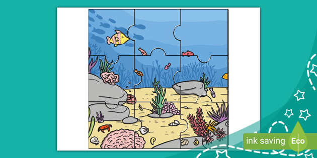 Under the Sea Jigsaw Puzzle (teacher made)