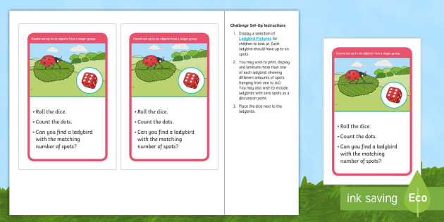 EYFS Challenge Cards | twinkl.co.uk