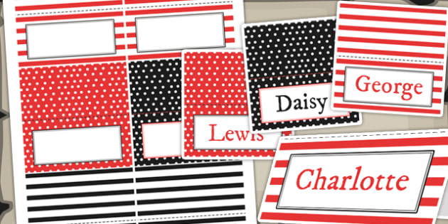 Pirate Themed Birthday Party Editable Food Labels - birthdays