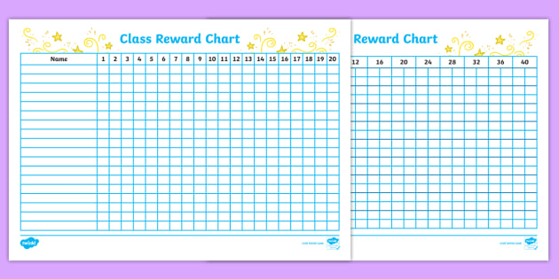 teacher grading chart printable