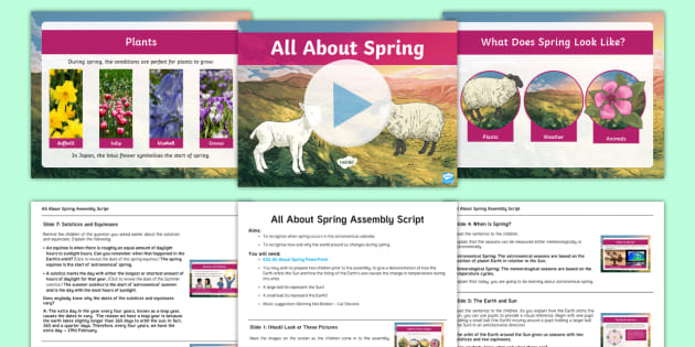 KS2 Spring Assembly ideas - Assembly Resources