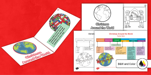 Christmas Around the World Emergent Reader and Teaching Notes