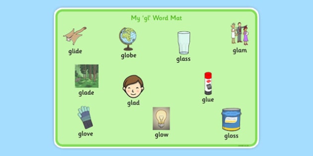 GL Sound Word Mat (teacher made)