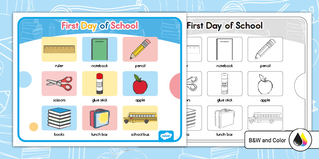 Back To School Word Mat Activity (teacher made)