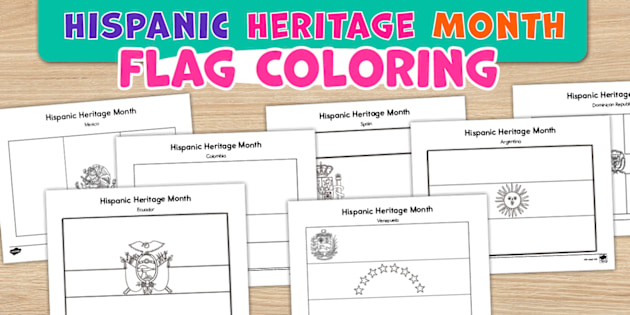 hispanic history month coloring pages