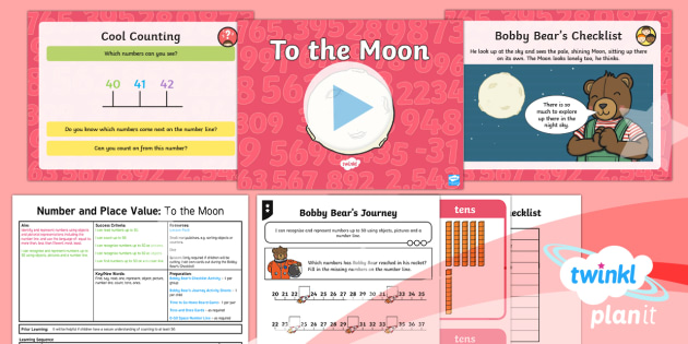 PlanIt Maths Y1 Number and Place Value Lesson Pack Identify and Represent