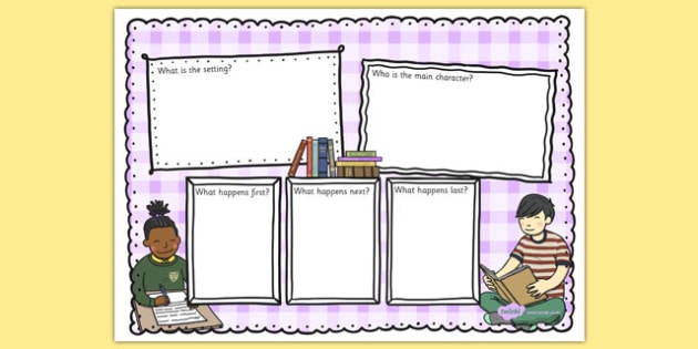 FREE! - Book Review Writing Template Colourful - reading review, read