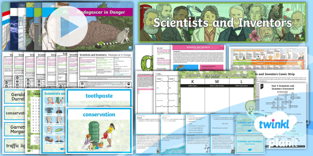 Science: Scientists and Inventors Year 4 Unit Pack