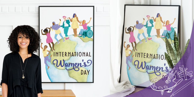 FREE! - International Women's Day Poster | Twinkl Art Gallery