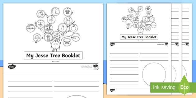 Jesse Tree Activity Booklet (teacher made)