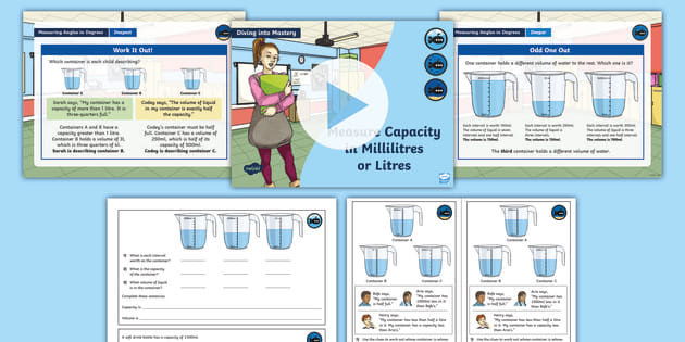 Y3 White Rose: Measure Capacity: Measuring in Millilitres/Litres