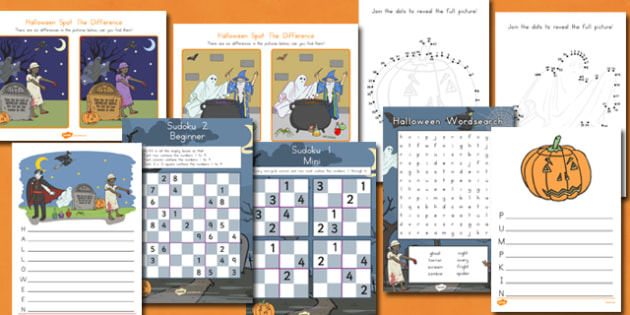 Halloween Activity Pack | NZ Primary Resources | Twinkl