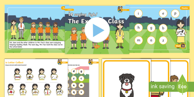 'ie saying igh' Phonics Lesson Plan - Primary Resources