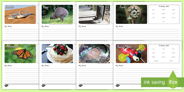 New Zealand Kiwiana Writing Prompts Photo Pack
