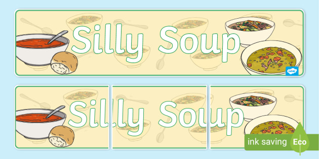 Silly Soup Display Banner