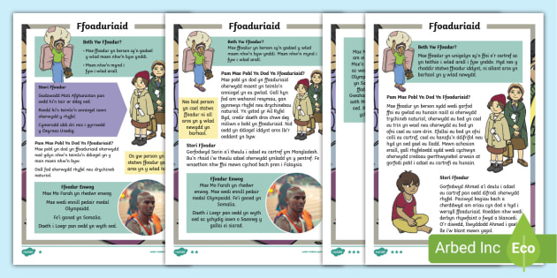 Ffeil Ffeithiau Ffoaduriaid (teacher made)