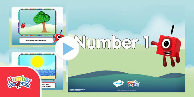 Numberblocks: 1 Wonderful World (teacher made)