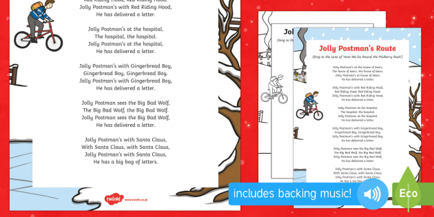 Jolly Postman's Route Song