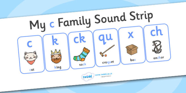 My c Family Sound Strip (teacher made)