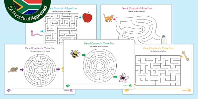 Preschool Pencil Control Activities | twinkl.co.uk