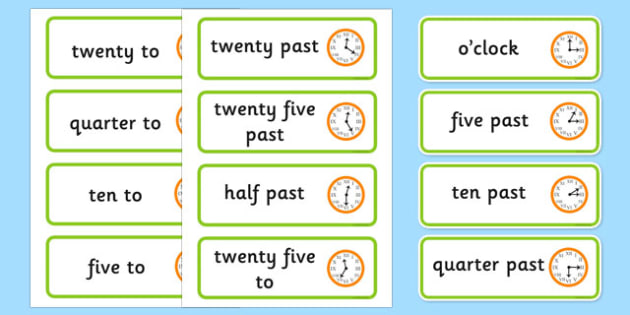 FREE! - Roman Numerals Time Word Cards-roman numerals, time, word cards ...