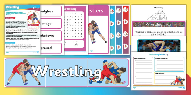 Wrestling Resource Pack (teacher made)