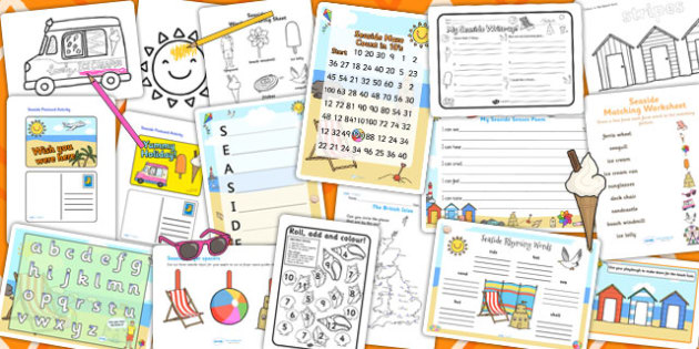 EYFS Seaside Activity Pack (teacher made)